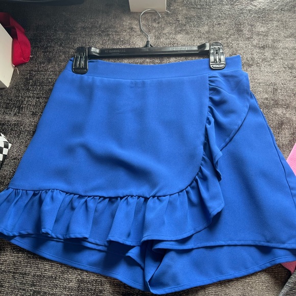 Skirts | Royal Blue Skort | Poshmark
